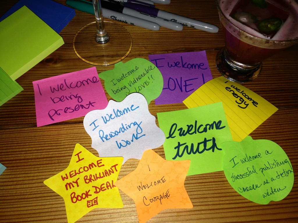 I Welcome Change Post-it Note Challenge | Seeking Shama